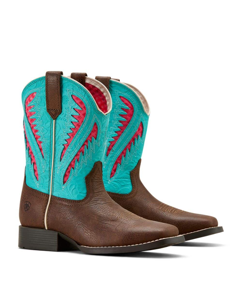 Ariat Girls' Quickdraw Western Boot - Cowpokes Work and Western