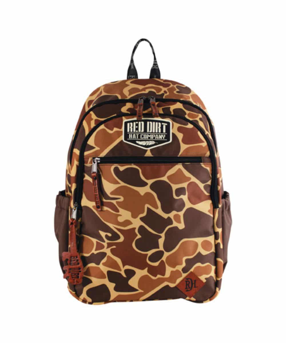 Trenditions Red Dirt Hat Co. Camo Backpack - Cowpokes Work and Western
