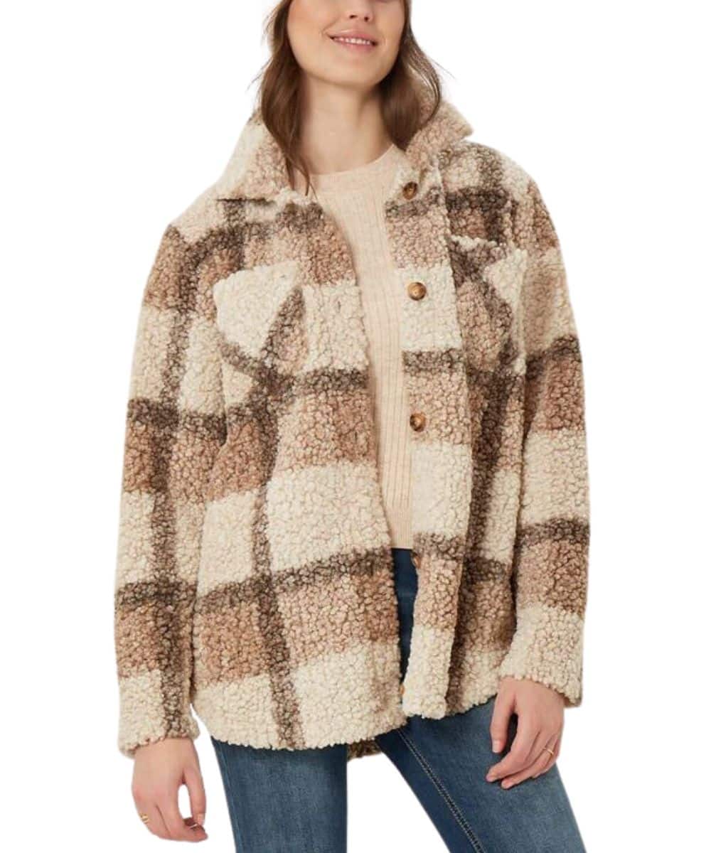 Charlie Paige Women's Mountain Sherpa Shacket - Cowpokes Work and Western