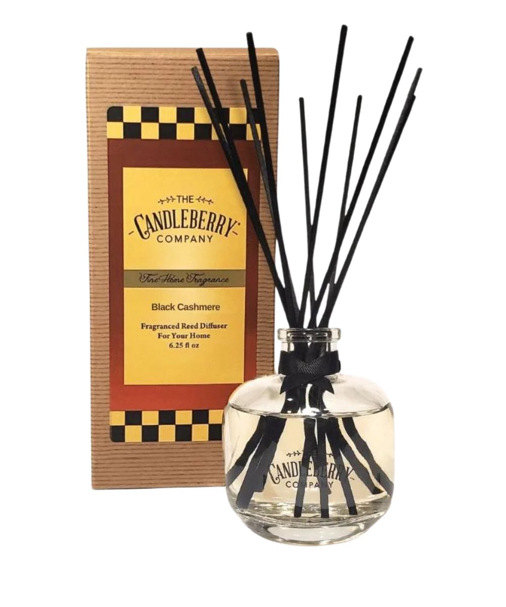 Candleberry Black Cashmere Reed Diffuser - Cowpokes Work and Western