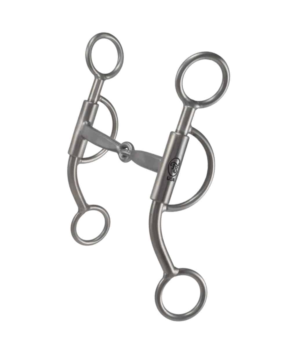 Tom Balding Baseline Short Shank Snaffle Bit - Cowpokes Work and Western