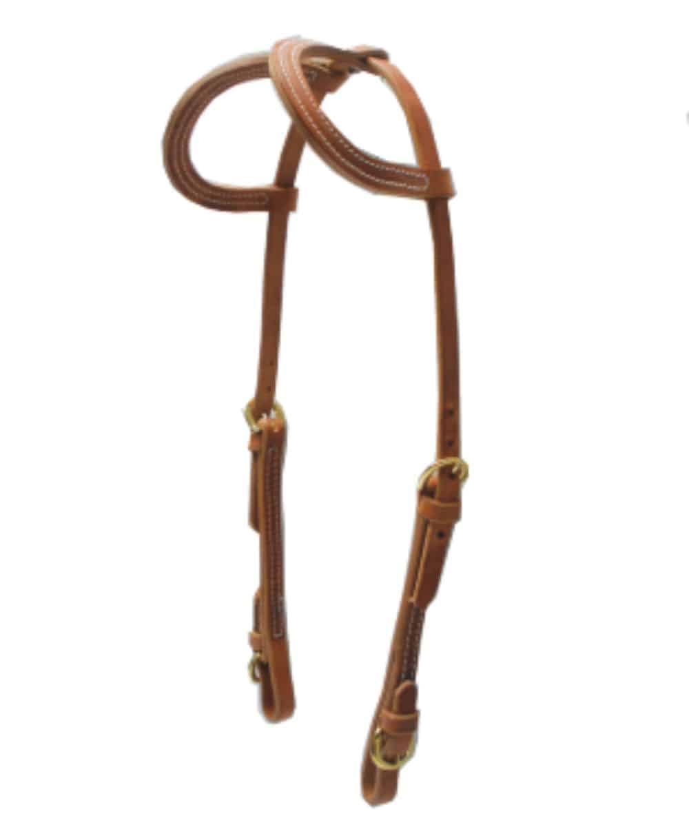 Hilltop Tack Double Ear Headstall - Cowpokes Work and Western