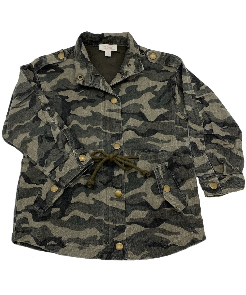 Oddi Girls' Camo Jacket - Cowpokes Work and Western