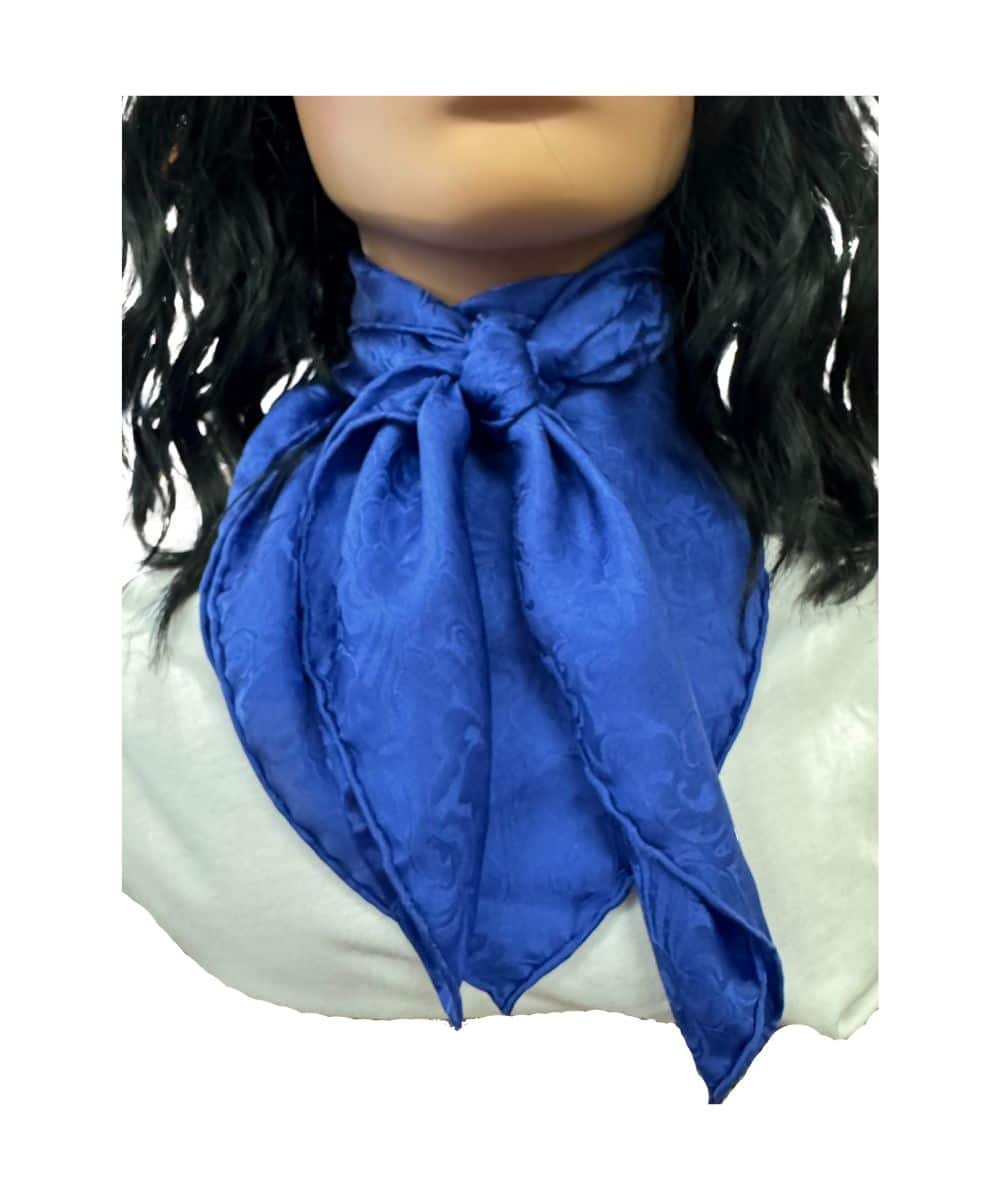 Wyoming Traders Royal Blue Wild Rag - Cowpokes Work and Western