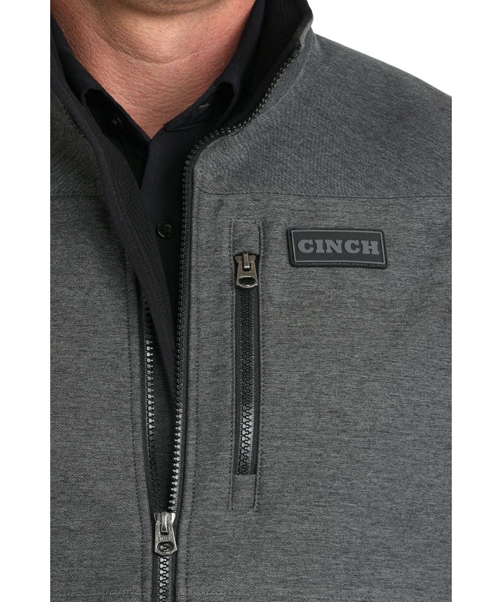 Cinch Men's Bonded Softshell Vest - Cowpokes Work and Western