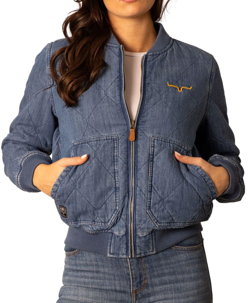 Kimes Ranch Women's Marinos Bomber Jacket - Cowpokes Work and Western
