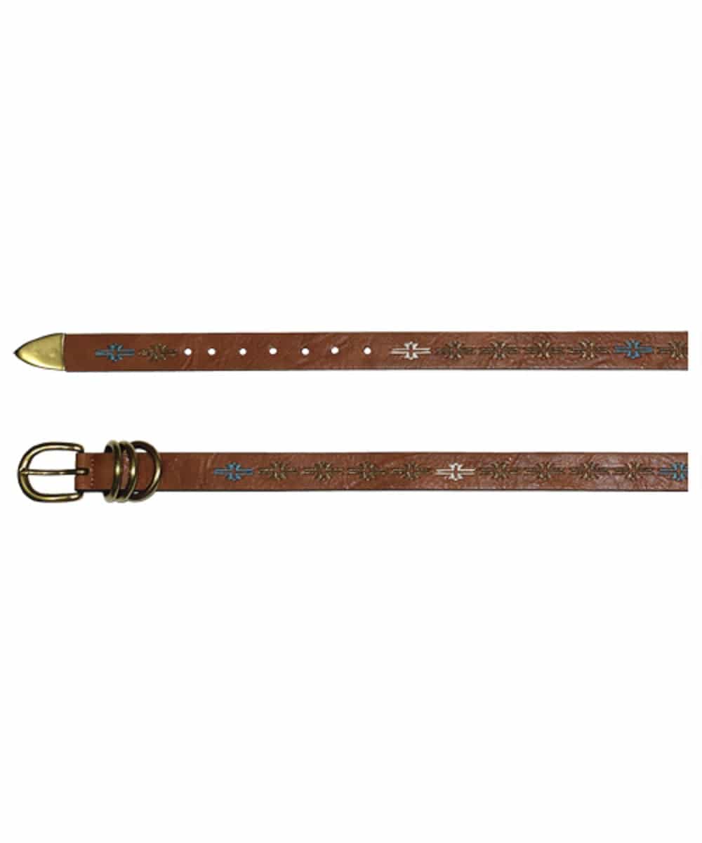 Trenditions Women's Catchfly Aztec Embroidered Belt - Cowpokes Work and ...