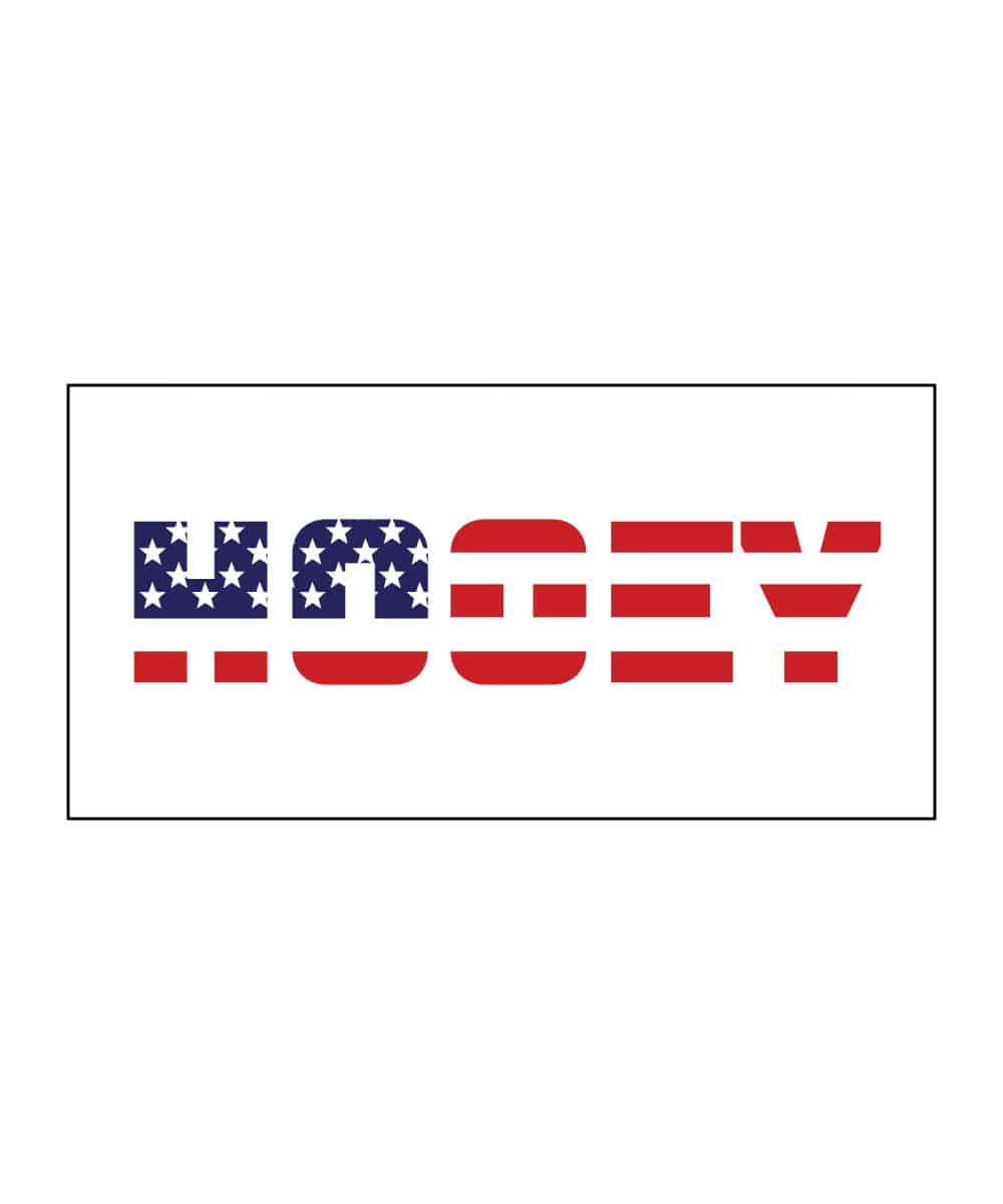 Hooey American Flag Decal