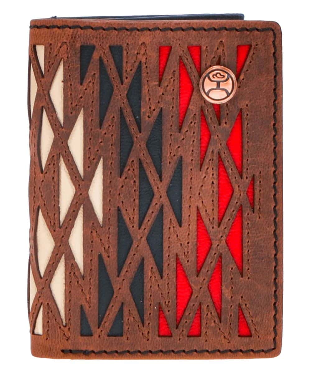 Hooey Men's Chapawee Trifold Wallet - Cowpokes Work & Western