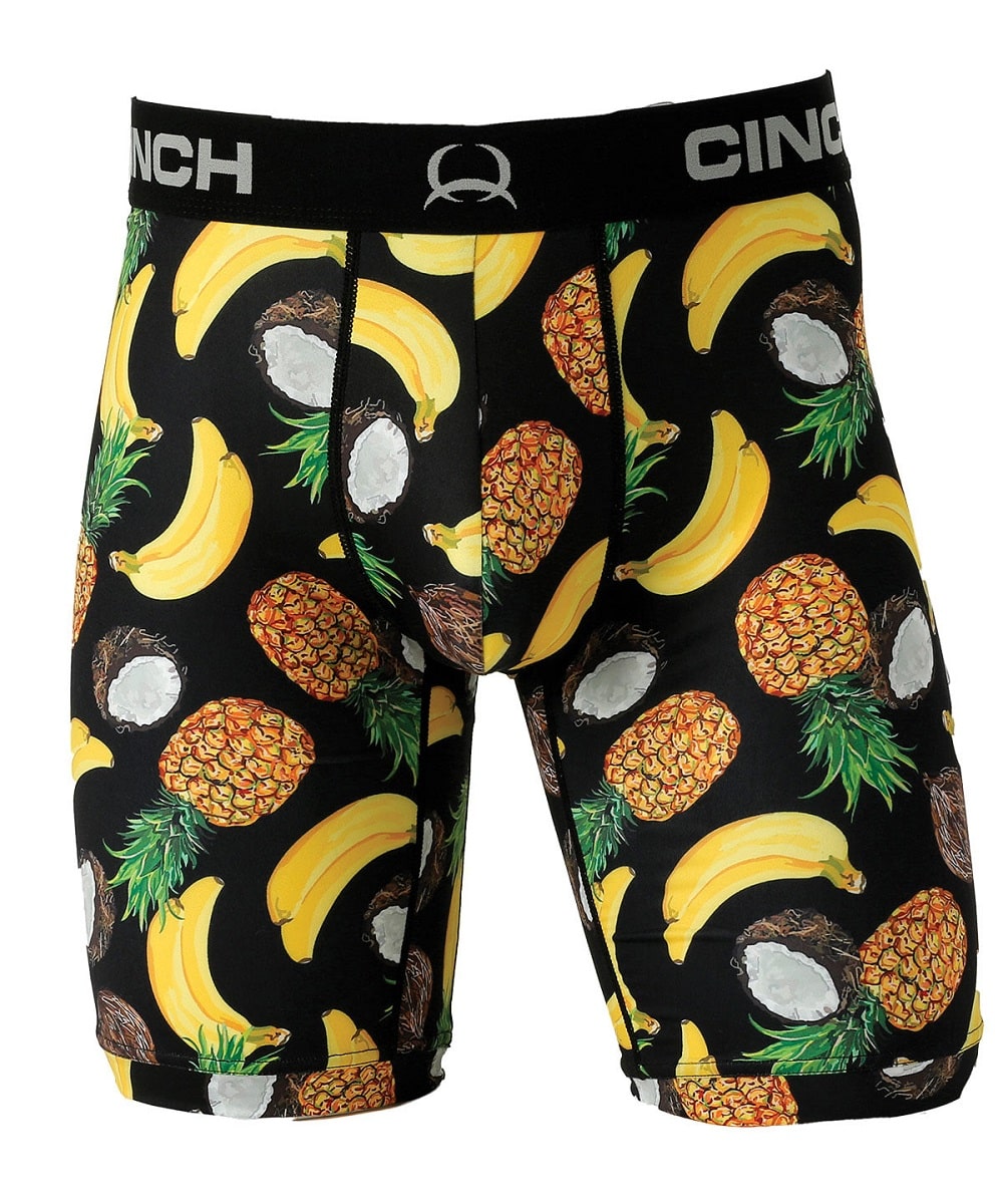 Cinch Men's Pineapple Boxer Brief - Cowpokes Work & Western