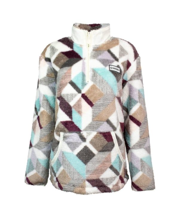 Hooey Girls' Fleece Pullover - Cowpokes Work & Western