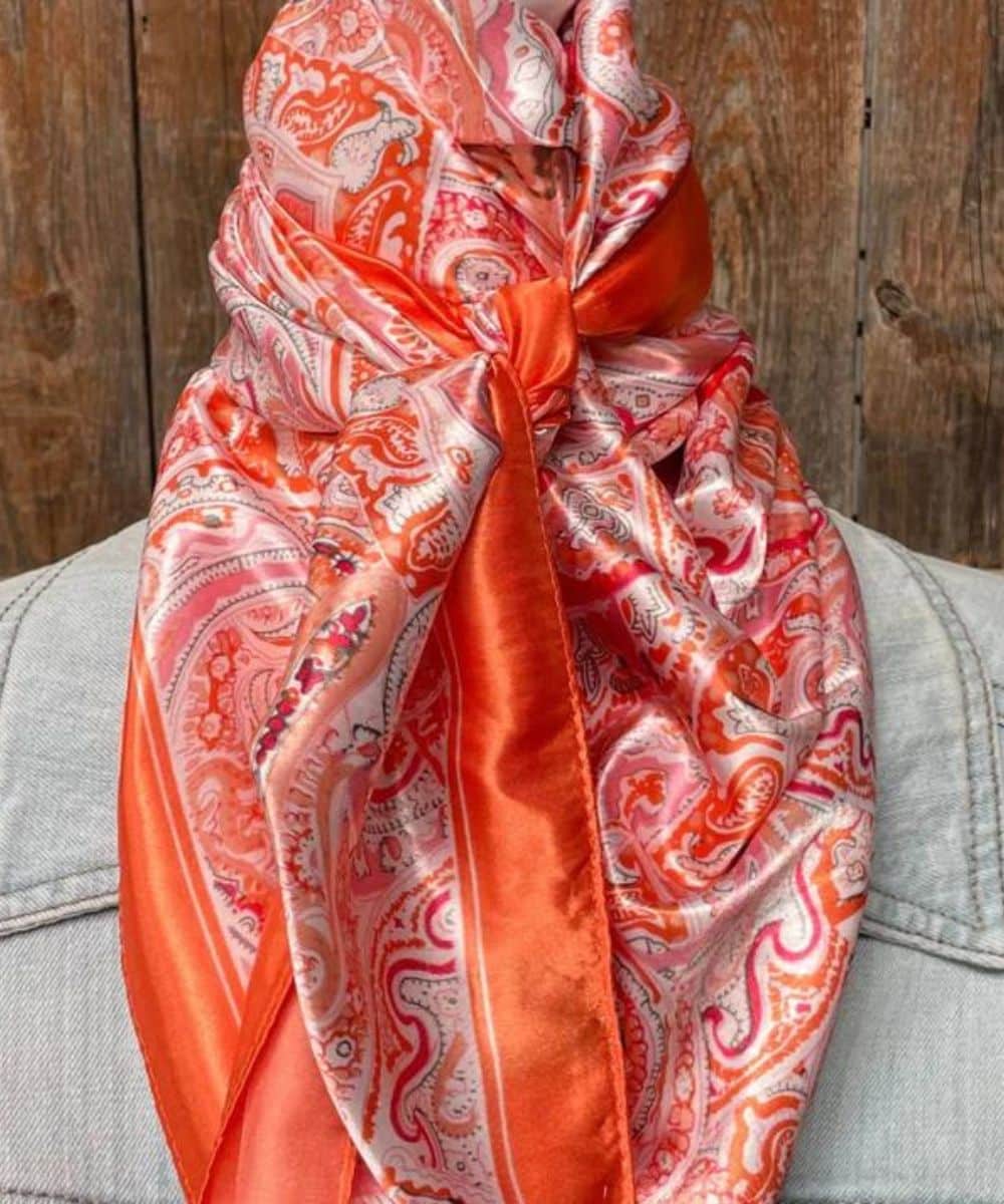Rodeo Drive Abstract Paisley Wild Rag - Cowpokes Work & Western