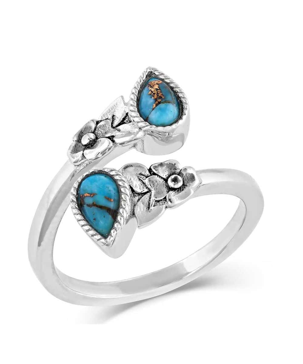 Montana Silversmiths Women's Floral Ancestors Ring - Cowpokes Work ...