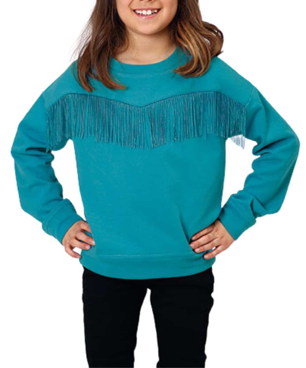 Roper Girls' Fringe Pullover - Cowpokes Work & Western