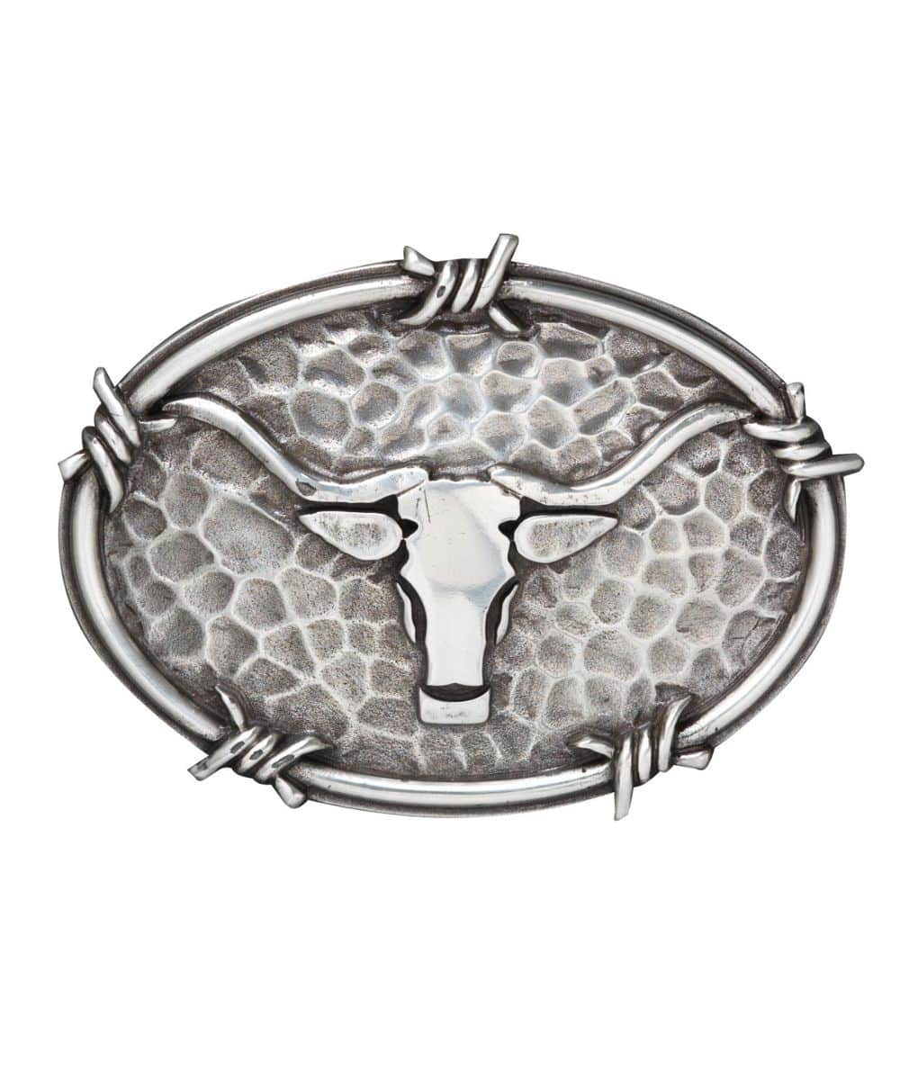 M&F Western Men's Ariat Steer Head Buckle - Cowpokes Work & Western