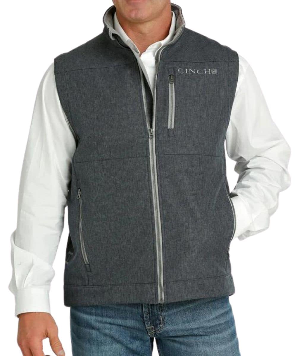 Cinch Men's Softshell Vest - Cowpokes Work & Western