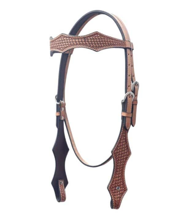 Bar H Equine Headstall - Cowpokes Work & Western