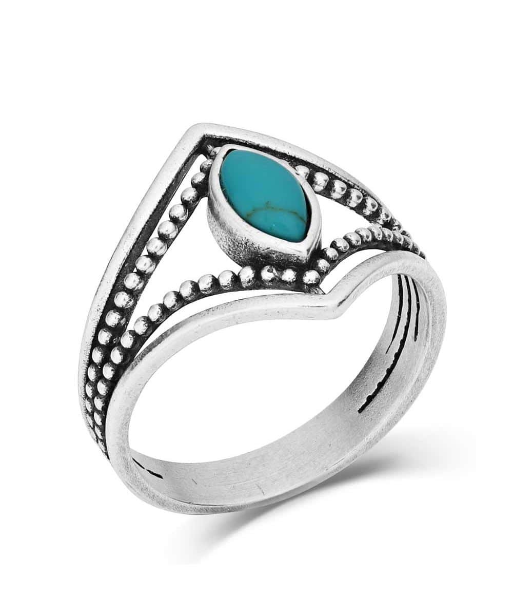 Montana Silversmiths Women's Turquoise Mirage Ring - Cowpokes Work ...