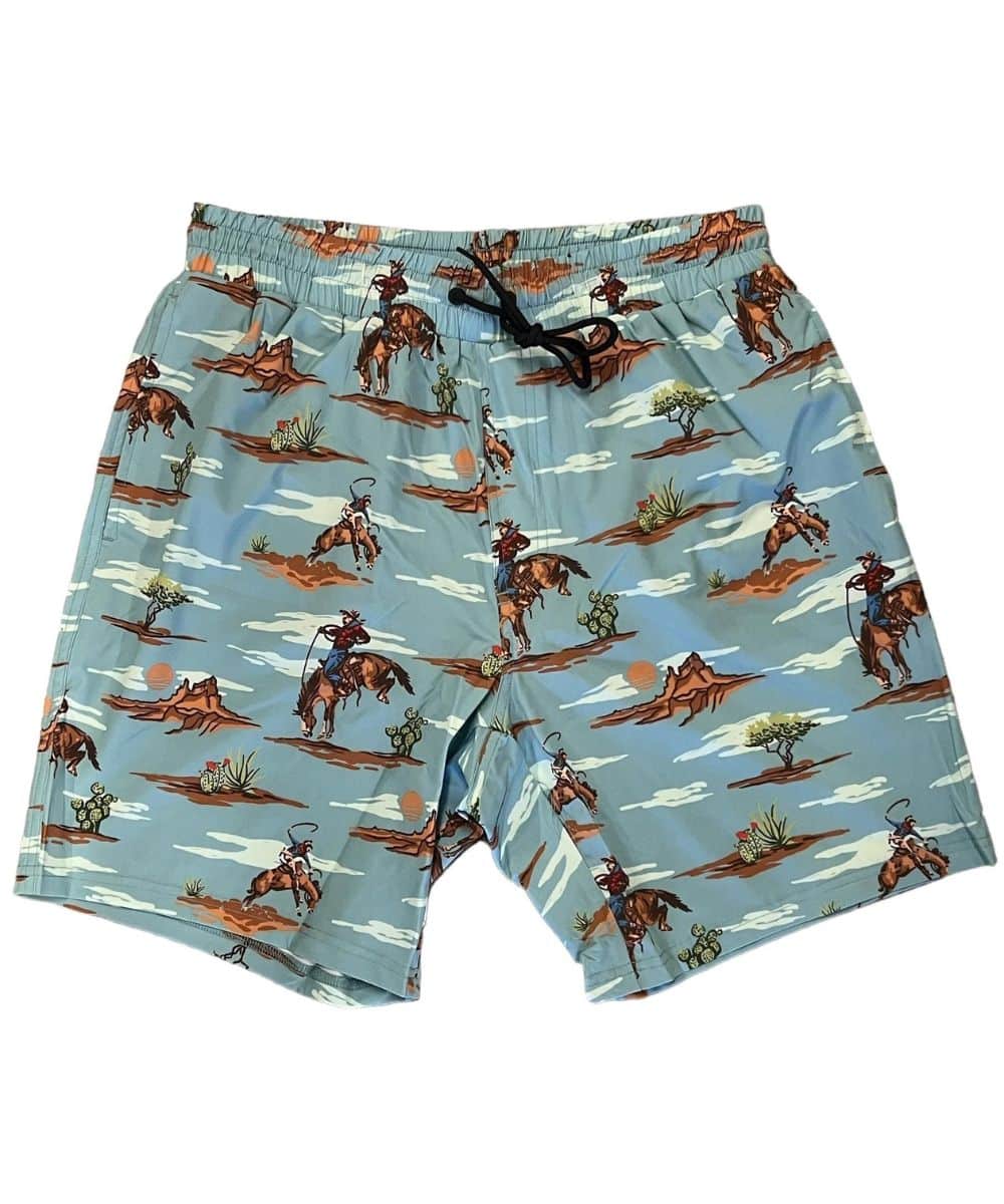 Cinch Men's Desert Cowboy Swim Trunk - Cowpokes Work & Western
