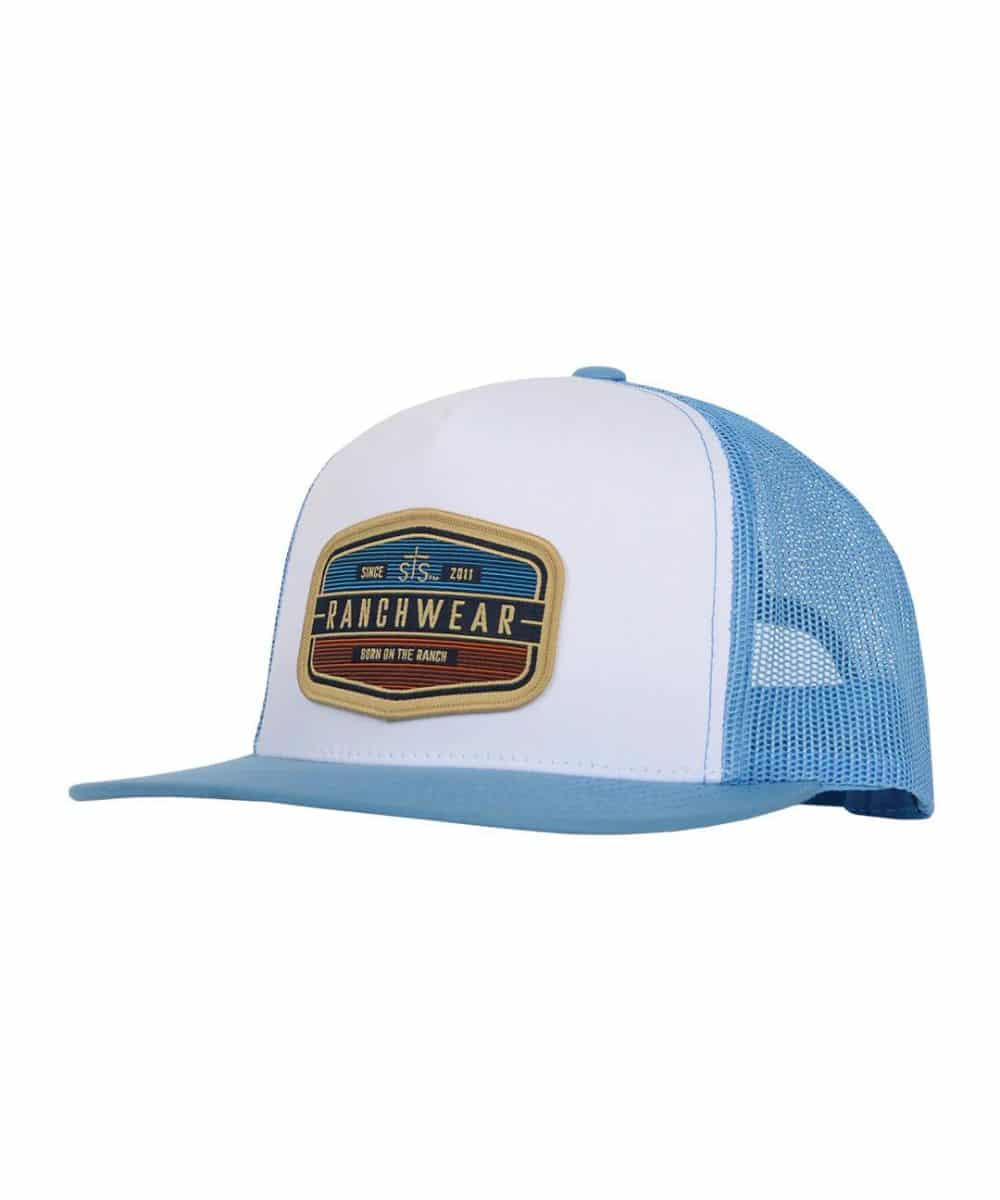 STS Hexagon Patch Trucker Hat - Cowpokes Work & Western