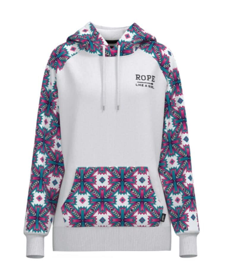 Hooey Women's Rope Like A Girl Hoodie - Cowpokes Work & Western