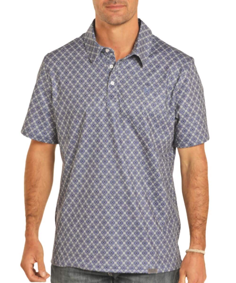 Panhandle Men's Performance Polo Shirt - Cowpokes Work & Western