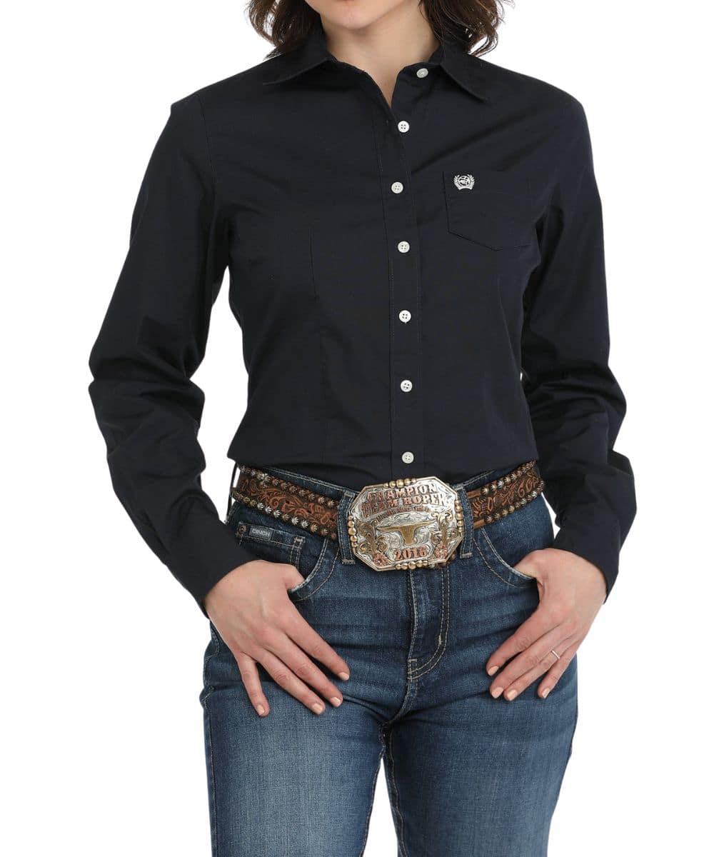 Cinch Women's Western Button Down Shirt - Cowpokes Work & Western