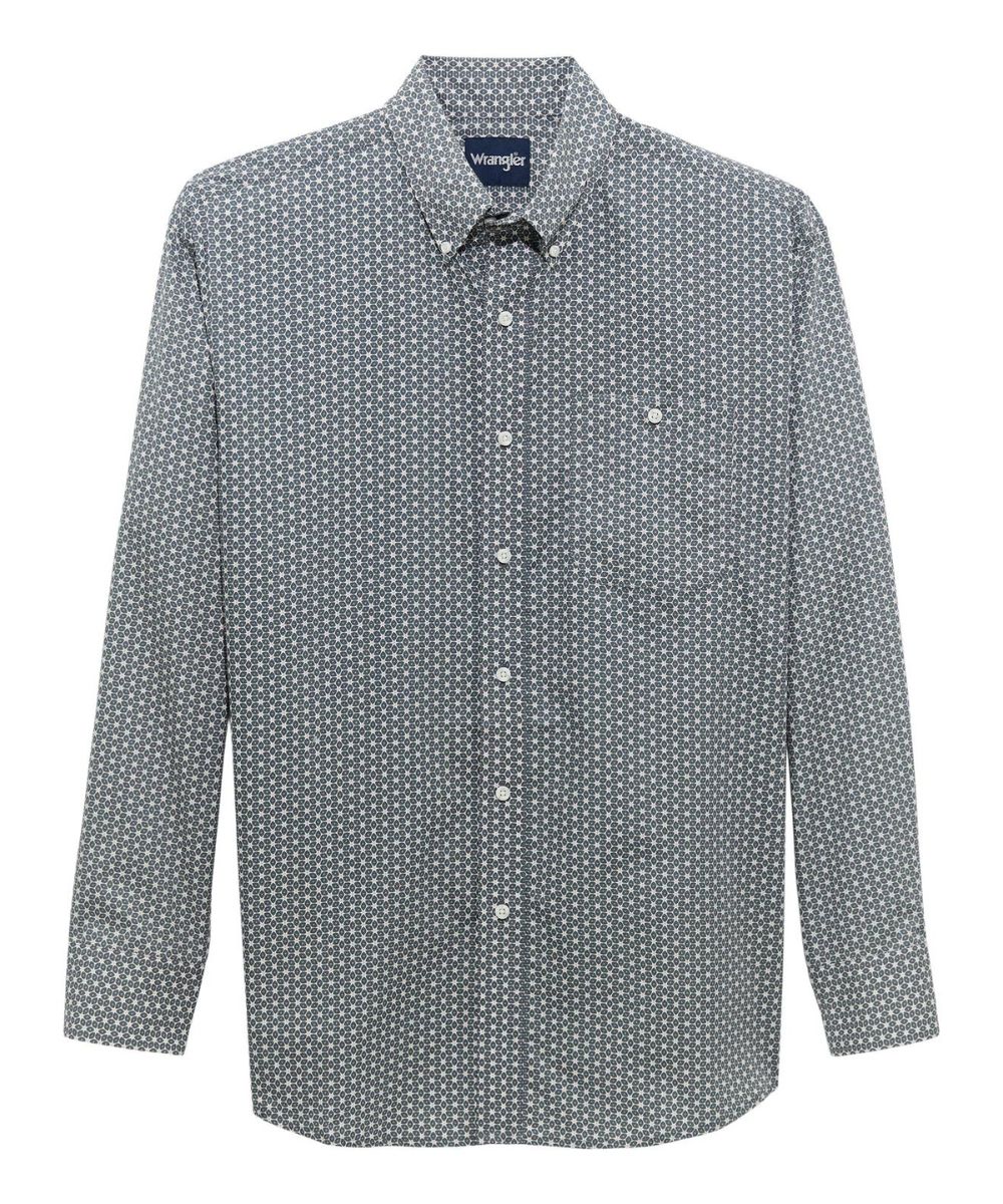 Wrangler Men's Buckin' Cancer Button Down Shirt - Cowpokes Work & Western