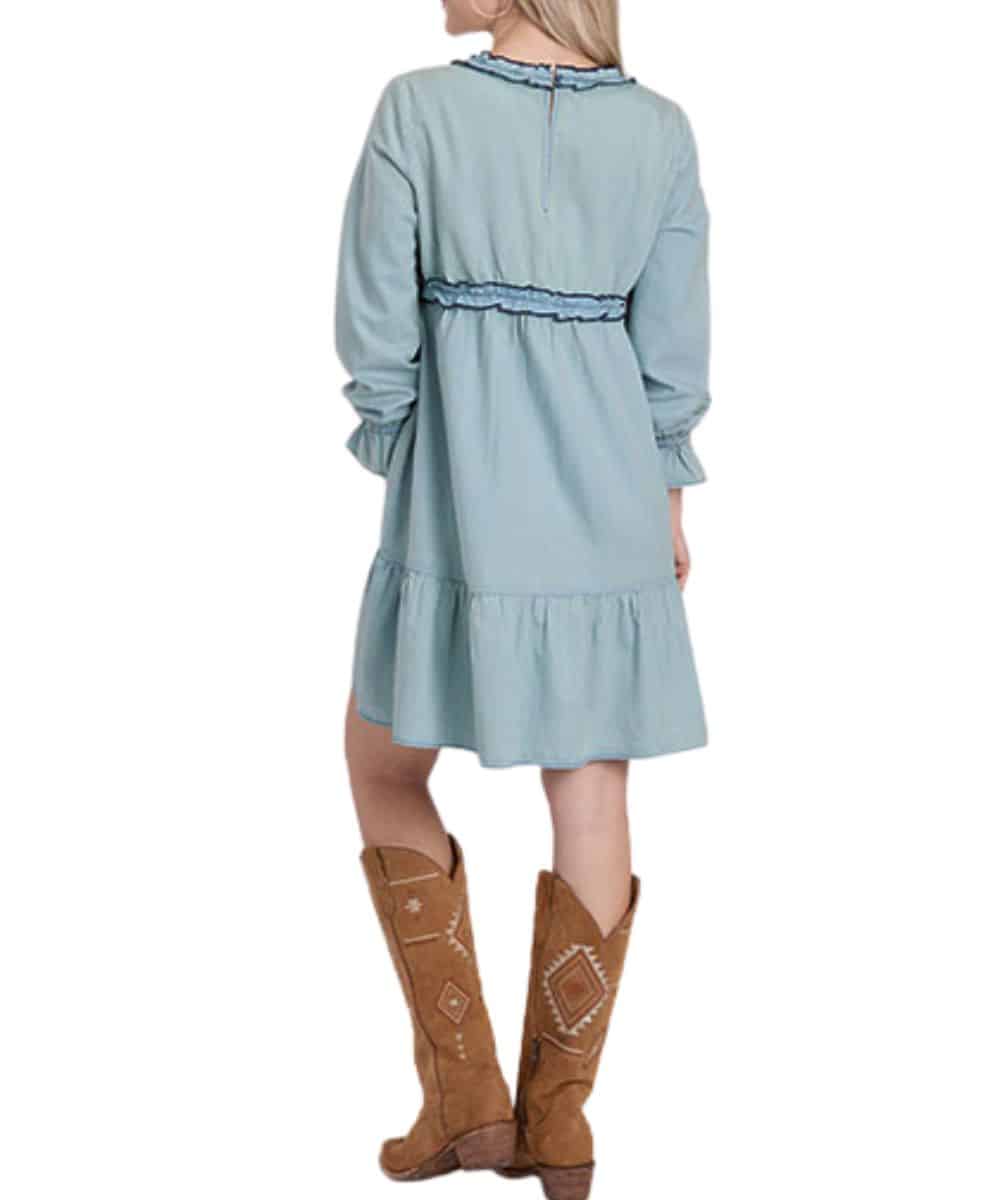 Roper Women's Denim Dress - Cowpokes Work & Western