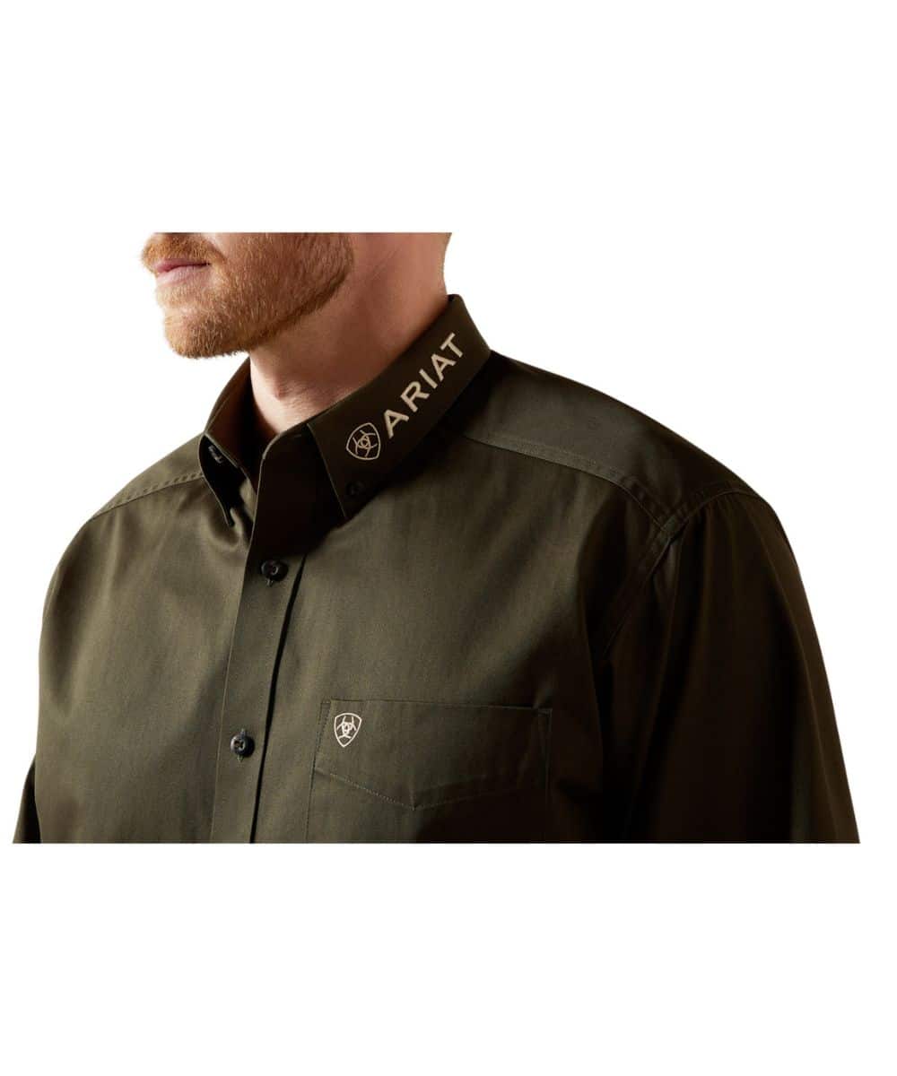 Ariat Men's Team Logo Button Down Shirt - Cowpokes Work & Western